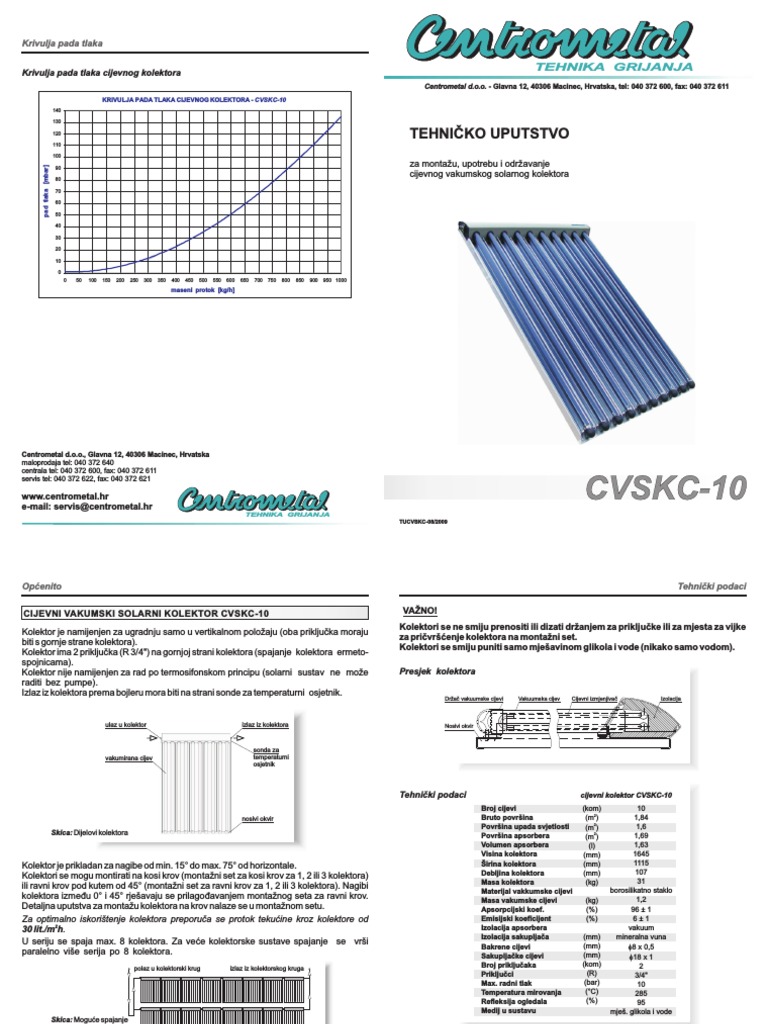 Teh Upute CVSKC | PDF