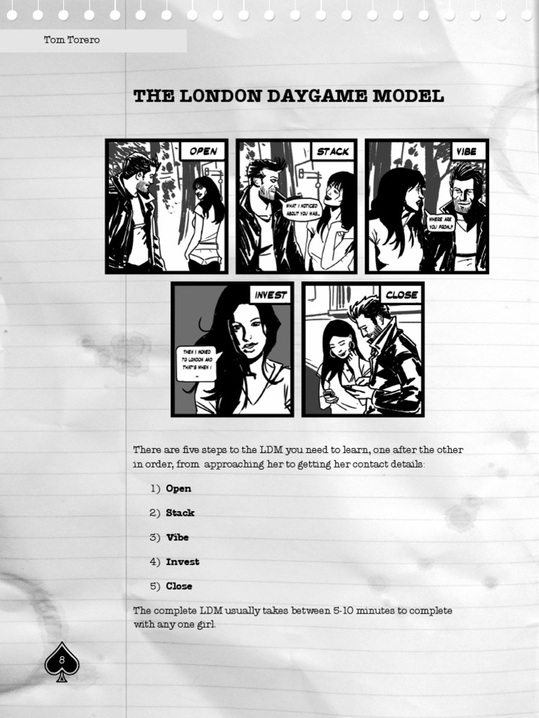 The London Daygame Model: Tom Torero | PDF