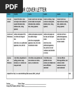 Formal Letter Rubric | PDF