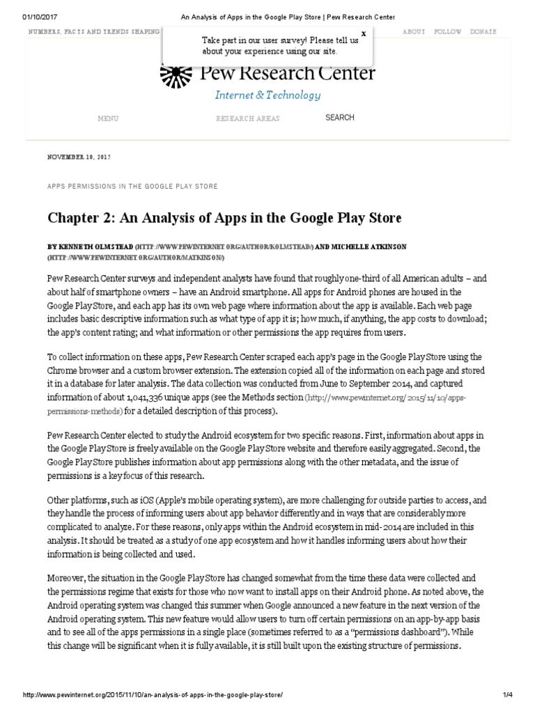 Google Play Store App Analysis | PDF | Google Play | Mobile App