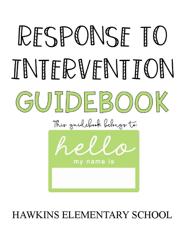 RTI MTSS Guidebook | Download Free PDF | Phonics | Reading Comprehension