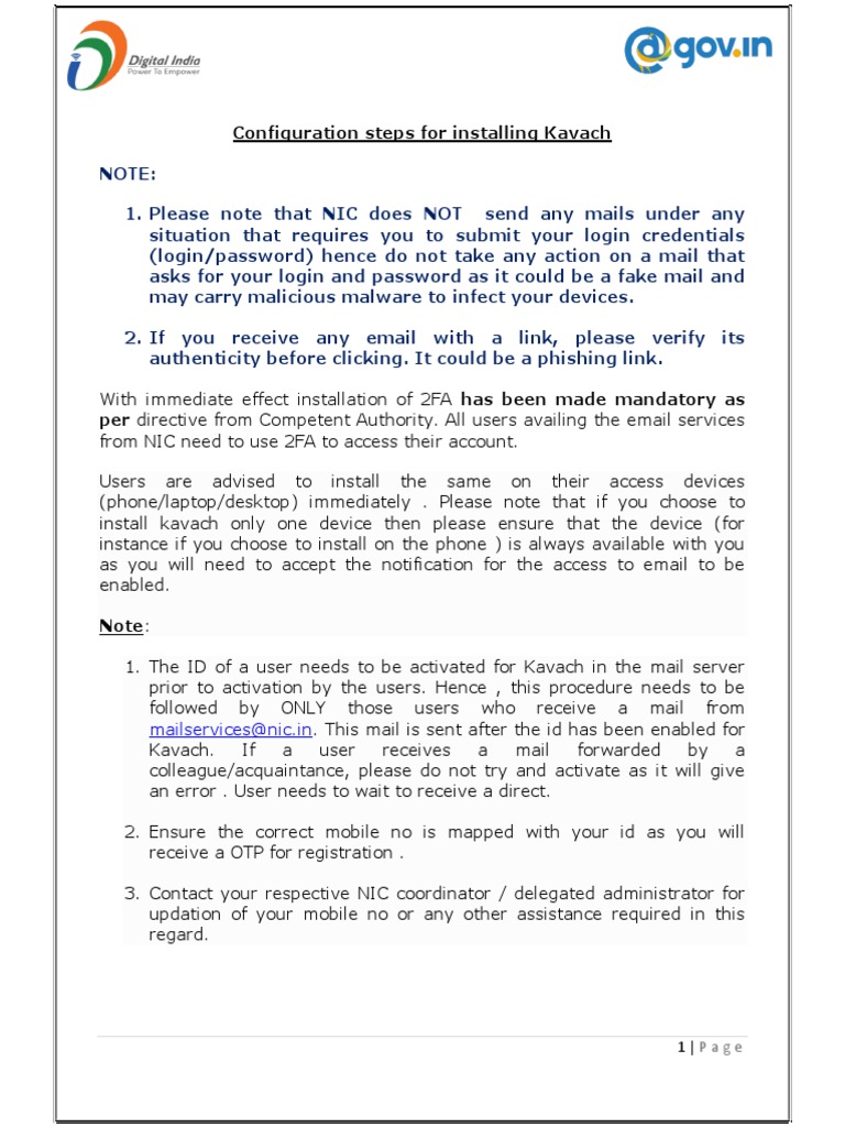 Kavach Installation | PDF | App Store (I Os) | Ios