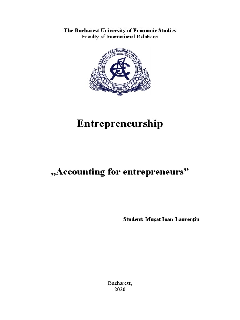 Accounting For Entrepreneurs PWC | PDF | Factoring (Finance) | Marketing