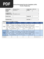 AIUB CSE Curriculum Overview | PDF | Electrical Engineering | Computer ...