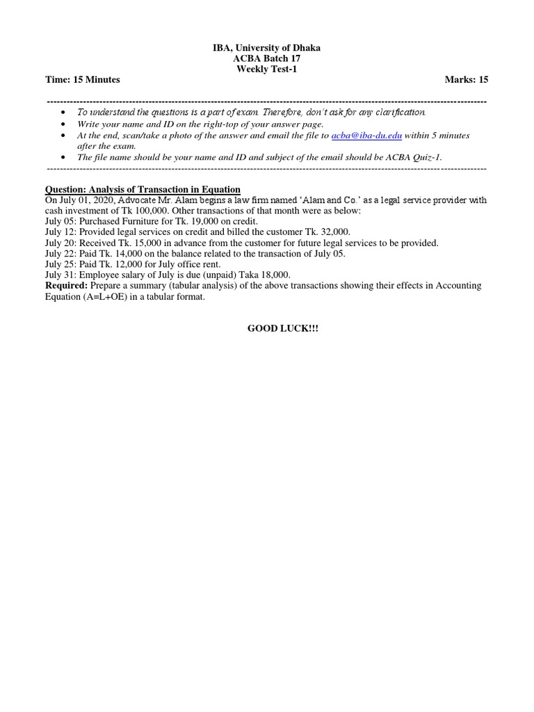 To Understand The Questions Is A Part of Exam. Therefore, Don't Ask For ...