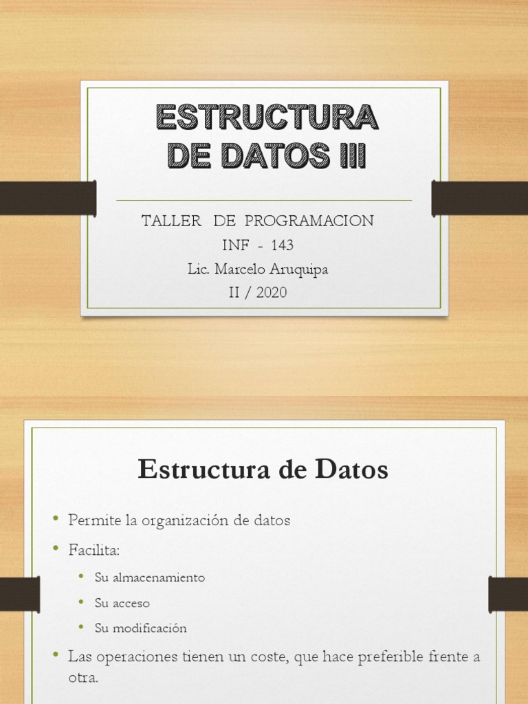 Clase Estructura Datos III | PDF | Cola (tipo de datos abstractos ...