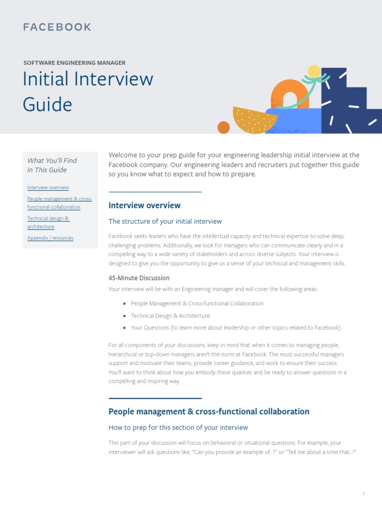 Initial Interview Guide | PDF | Interview | Leadership