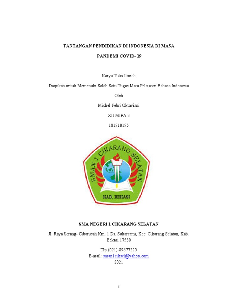 KTI Bahasa Indonesia | PDF