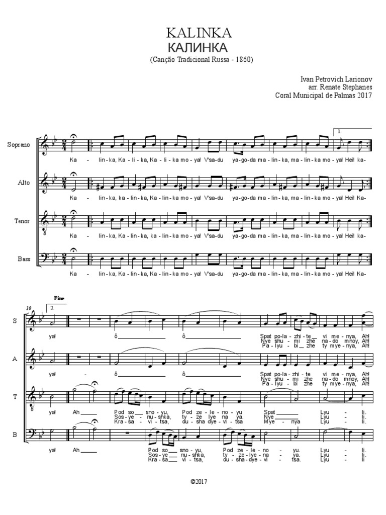 Kalinka | PDF