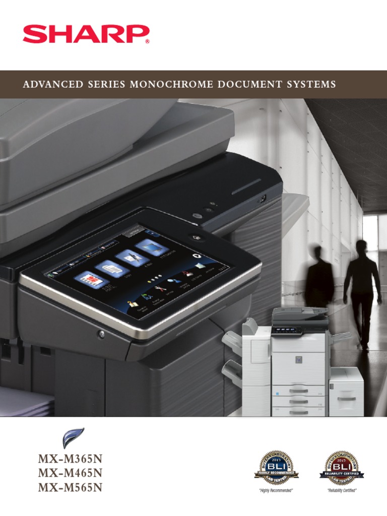 Advanced Series Monochrome Document Systems: MX-M365N MX-M465N MX-M565N ...