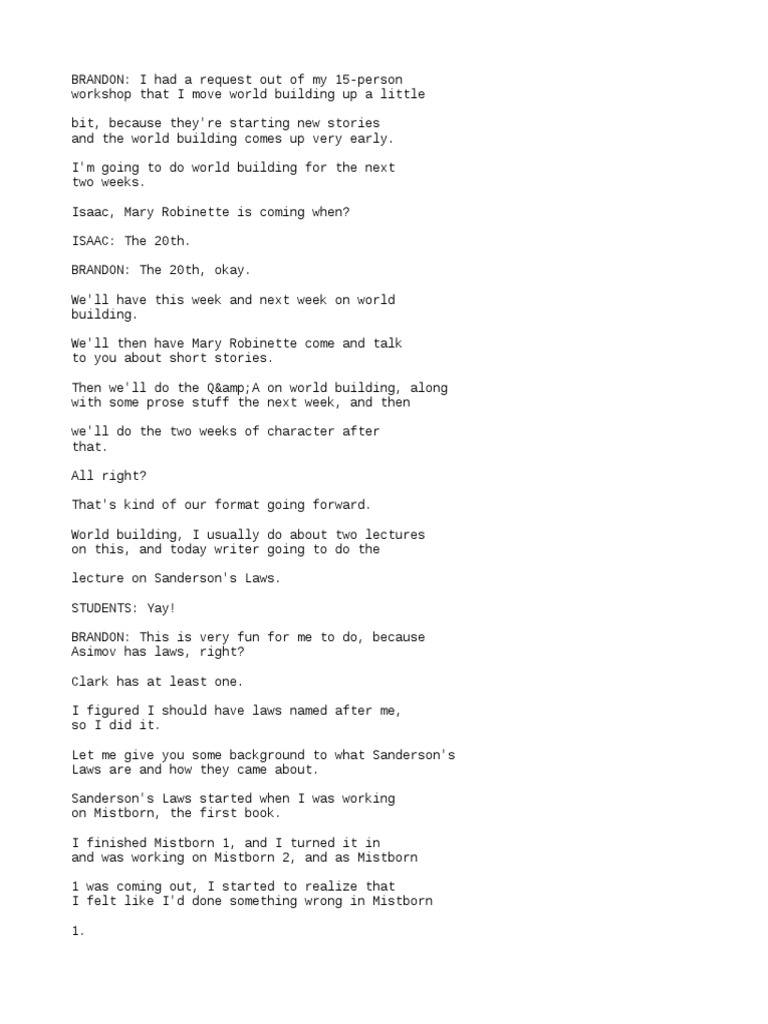 Sanderson S Worldbuilding Insights Pdf