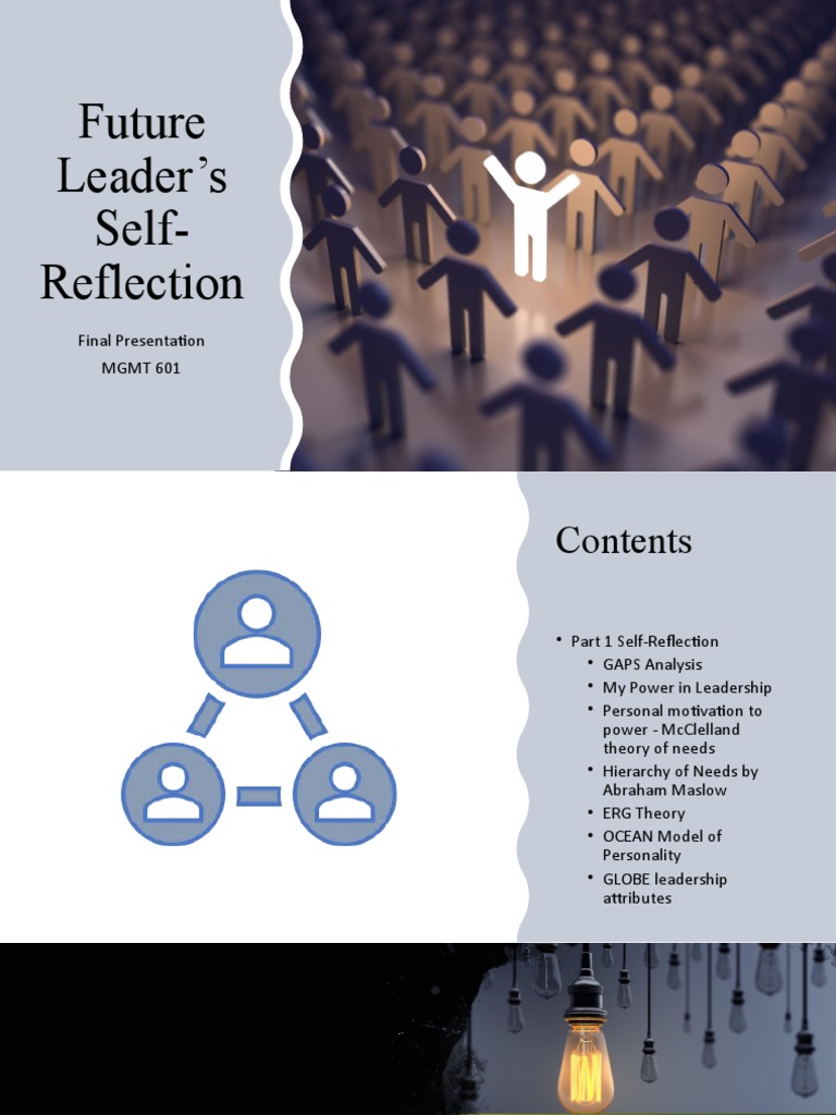 Leadership Self-Reflection Guide | PDF | Leadership | Power (Social And ...