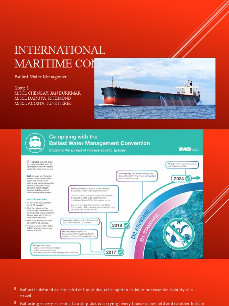 Ballast Water Management Overview | PDF | Ships | Oceanography