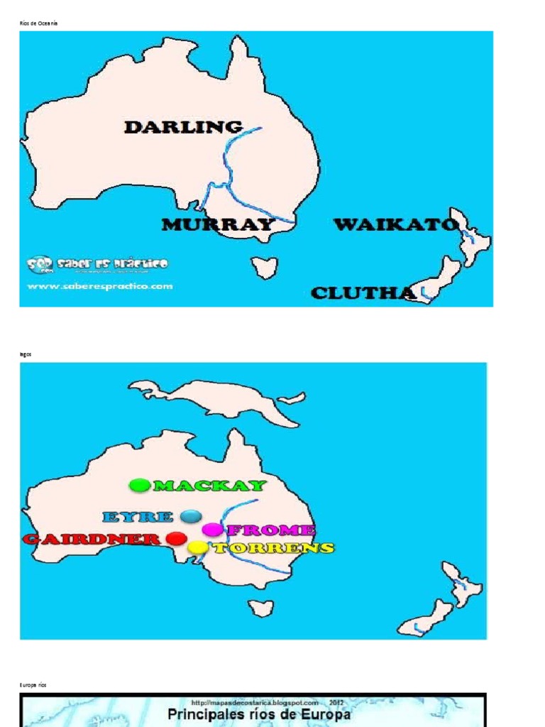 Ríos de Oceanía | PDF