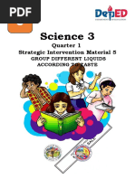 Science: Quarter 1 - Module 1: Classifying Objects and Materials | PDF ...