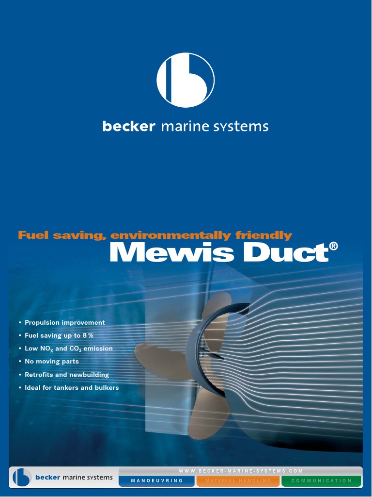 Becker Mewis Duct | Download Free PDF | Propeller | Propulsion