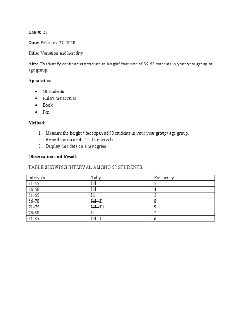 Biology Lab Genetics | Download Free PDF | Heredity | Genetics