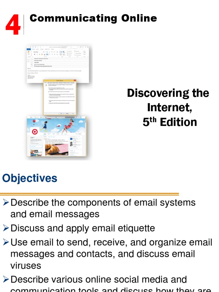 Communicating Online: Discovering The Internet, 5 Edition | PDF ...