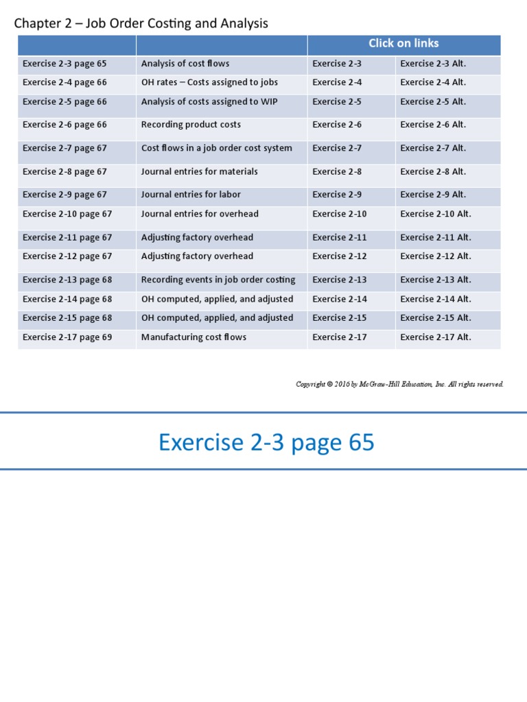 Downloable Solution Manual For Managerial Accounting 5th Edition WildWild MA 5e EPPT Ch02 ...