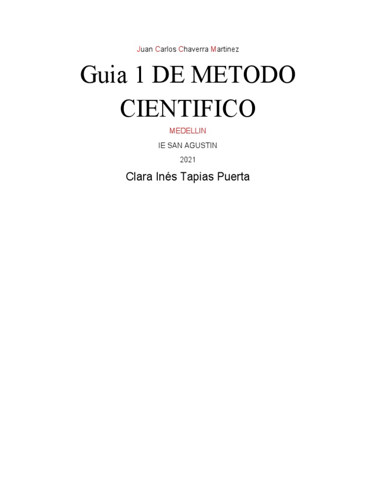 Naturales | PDF | Método científico | Color