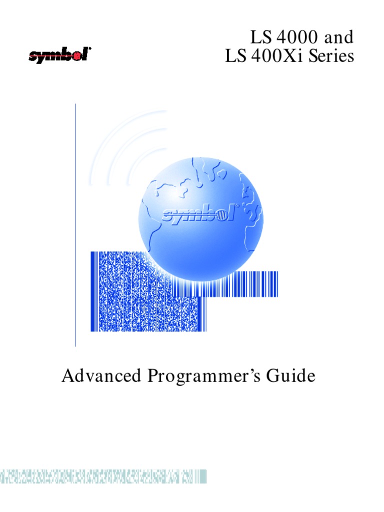 Symbol ls4000 Programmers Guide | PDF | Universal Product Code | Barcode
