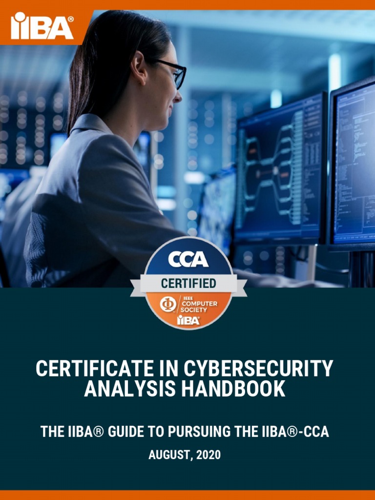 Certificate in Cybersecurity Analysis Handbook: The Iiba® Guide To ...