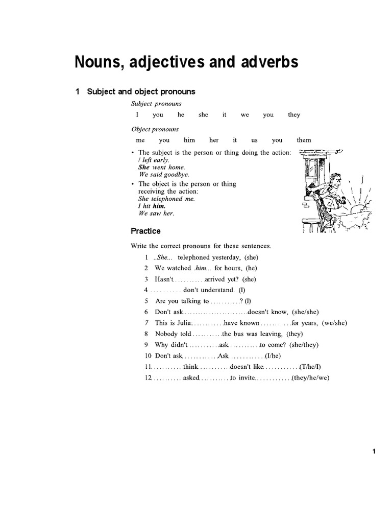 FILE - 20210225 - 083617 - English Practice 1 | PDF | Noun | Adjective