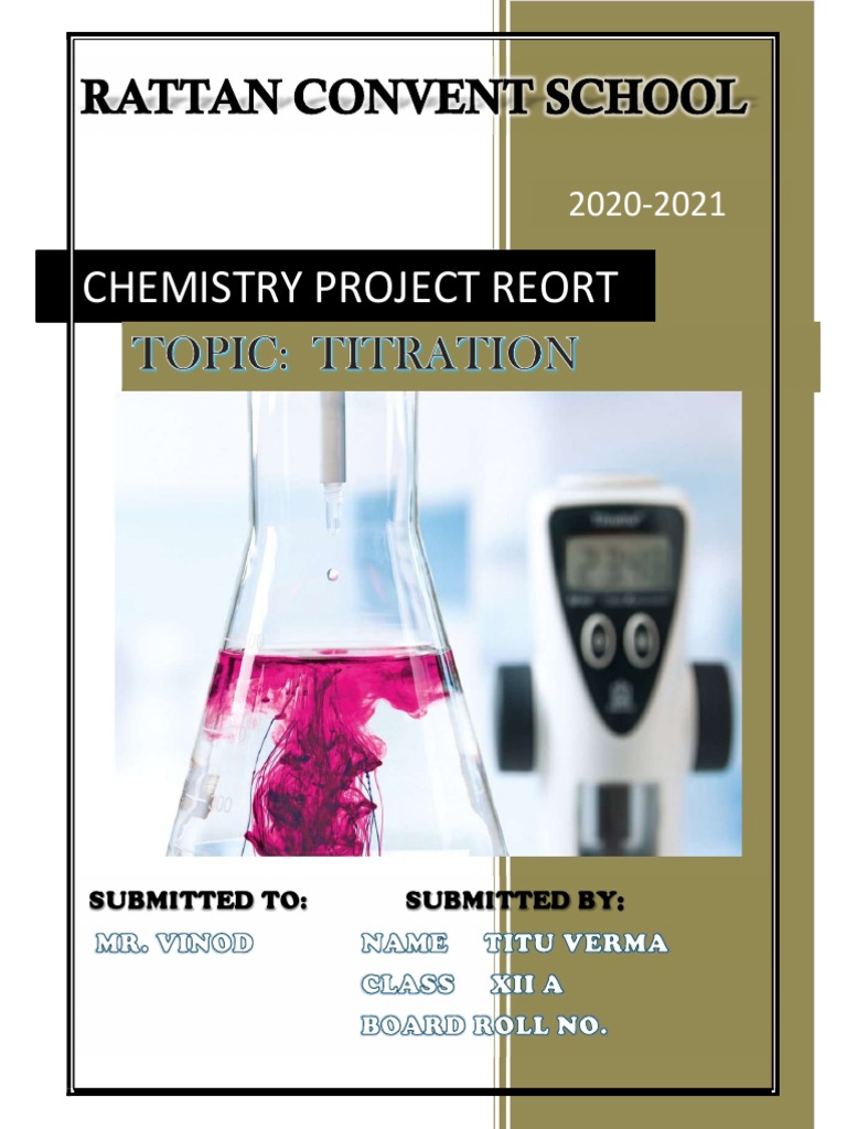 Chemistry Project Report Class 12 Cbse 2020-2021 Oon Topic Adsorption ...