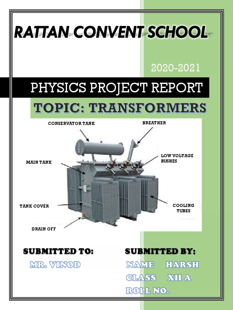 Physics Project Report: Submitted To: Submitted by | Download Free PDF ...