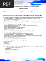 Posisyon Papel Pagsusuri Sa Impeachment Speech Ni Sara Duterte | PDF