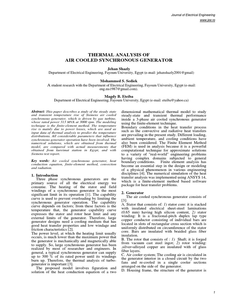 Thermal Analysis | PDF | Heat Transfer | Convection