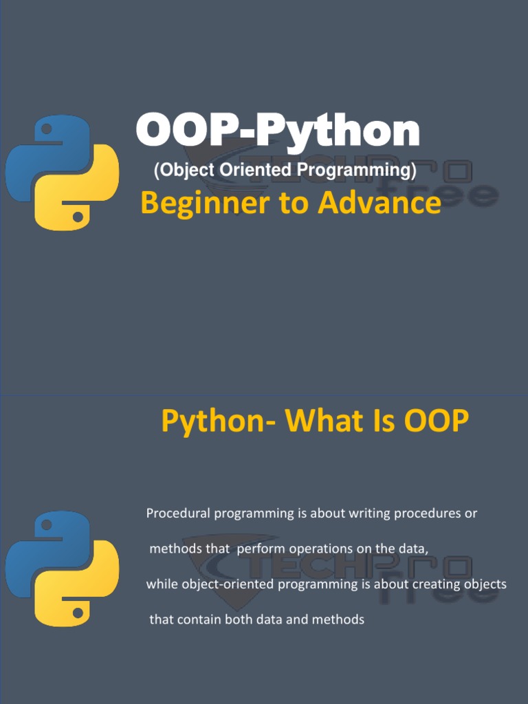 Oop Python Beginner To Advance Pdf Object Oriented Programming