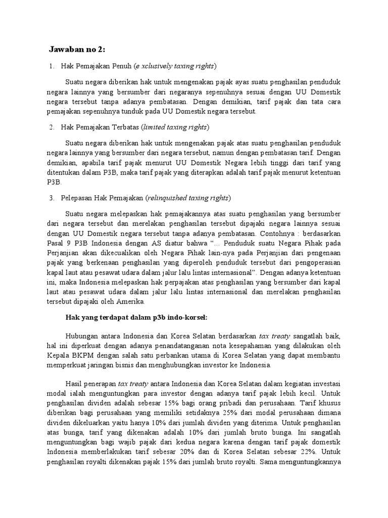 Jawaban Uts Pajak Inter | PDF
