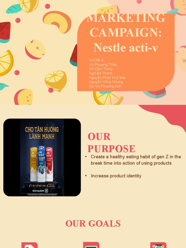 Fruits Marketing Campaign by Slidesgo | PDF | Solar System | Planets