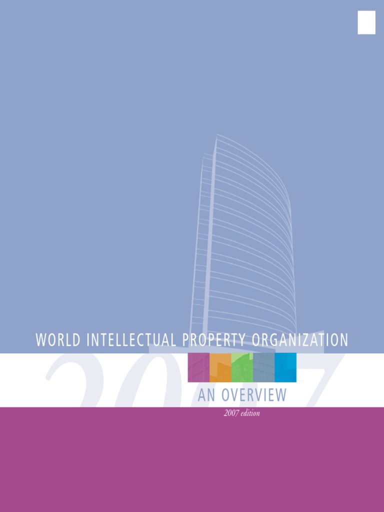 World Intellectual Property Organization: An Overview | PDF | World ...