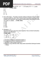 Latihan Soal Tka Matematika Sma 2025 | PDF