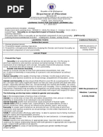 Q1_ LE_PE and Health 8_Lesson 1_Week 1 | PDF | Gender | Gender Studies