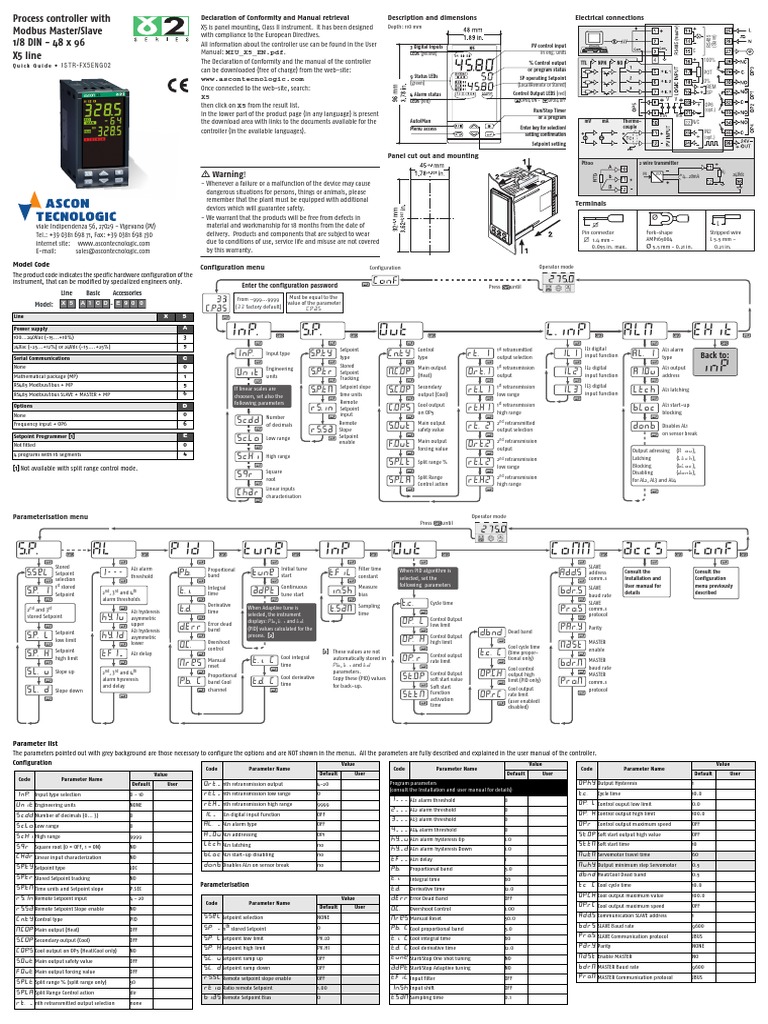 Manual Ascon - 1 | PDF | Parameter (Computer Programming) | Computer Engineering