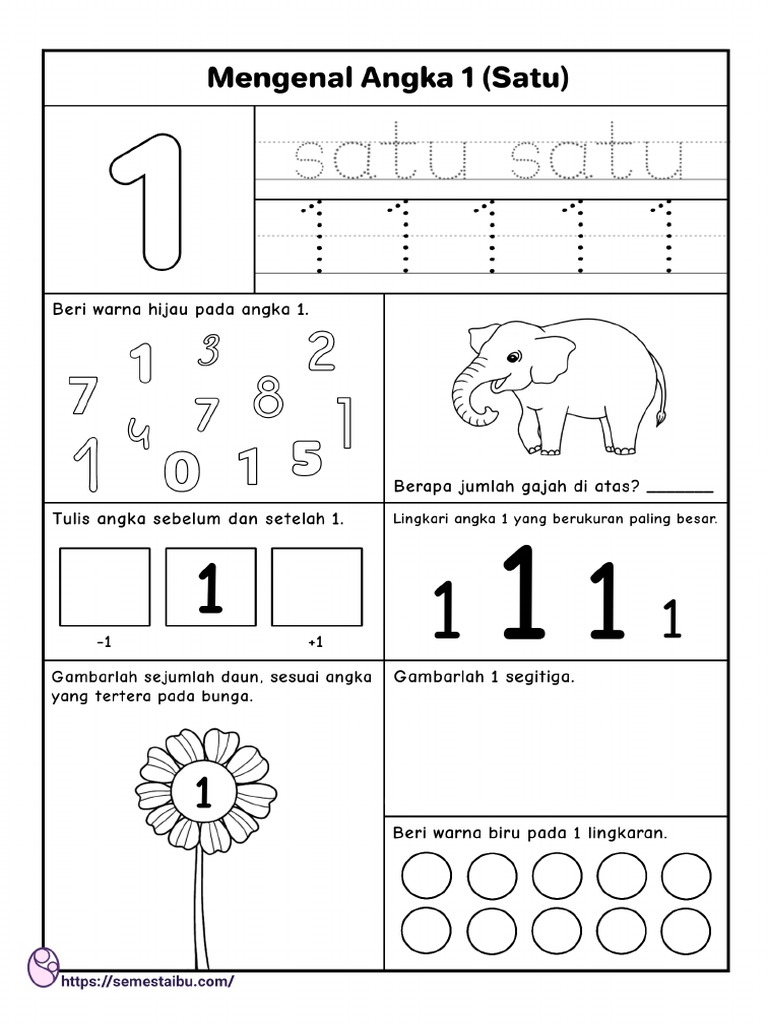 Lembar Kerja Kognitif Untuk Anak Tk 1 Pdf