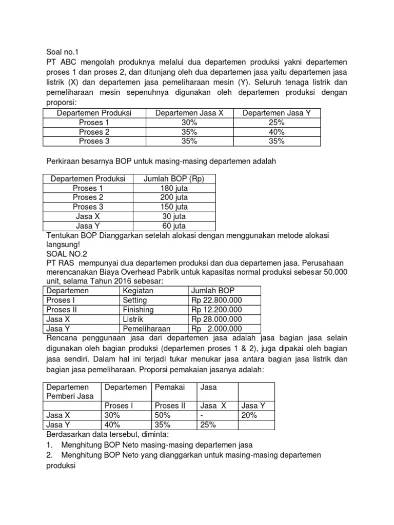 Lat Soal LAB AKBI 2 | PDF