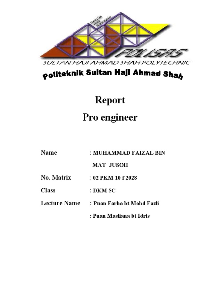 Pro/ENGINEER CAD Software Overview | PDF | Menu (Computing) | 3 D ...