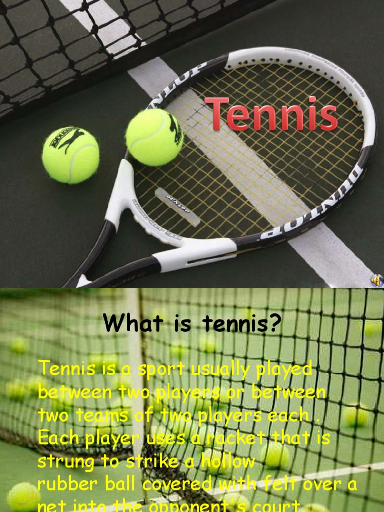 Tennisnew 121203050855 Phpapp01 | PDF | Games Of Physical Skill ...