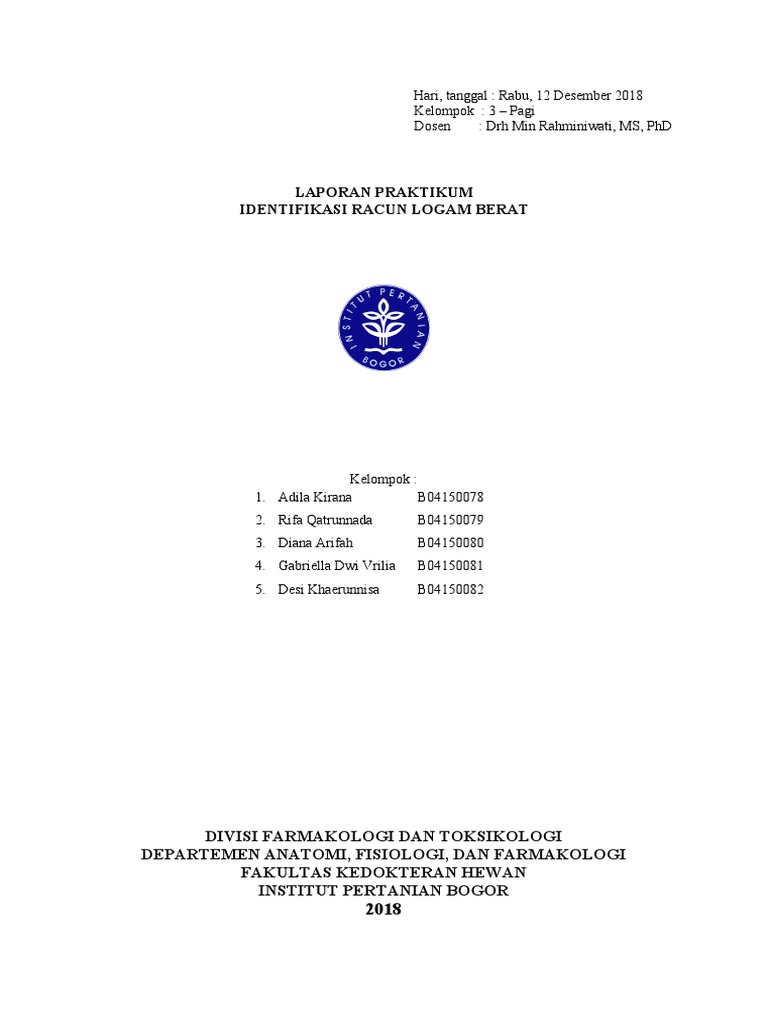 Identifikasi Logam Berat | PDF