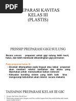 Restorasi GIC (Sifat, Bahan, Indikasi, Aplikasi) | PDF