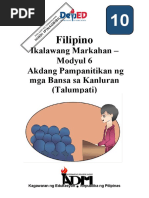 Fil10 Q2 M-3-Tula-V 5 | PDF