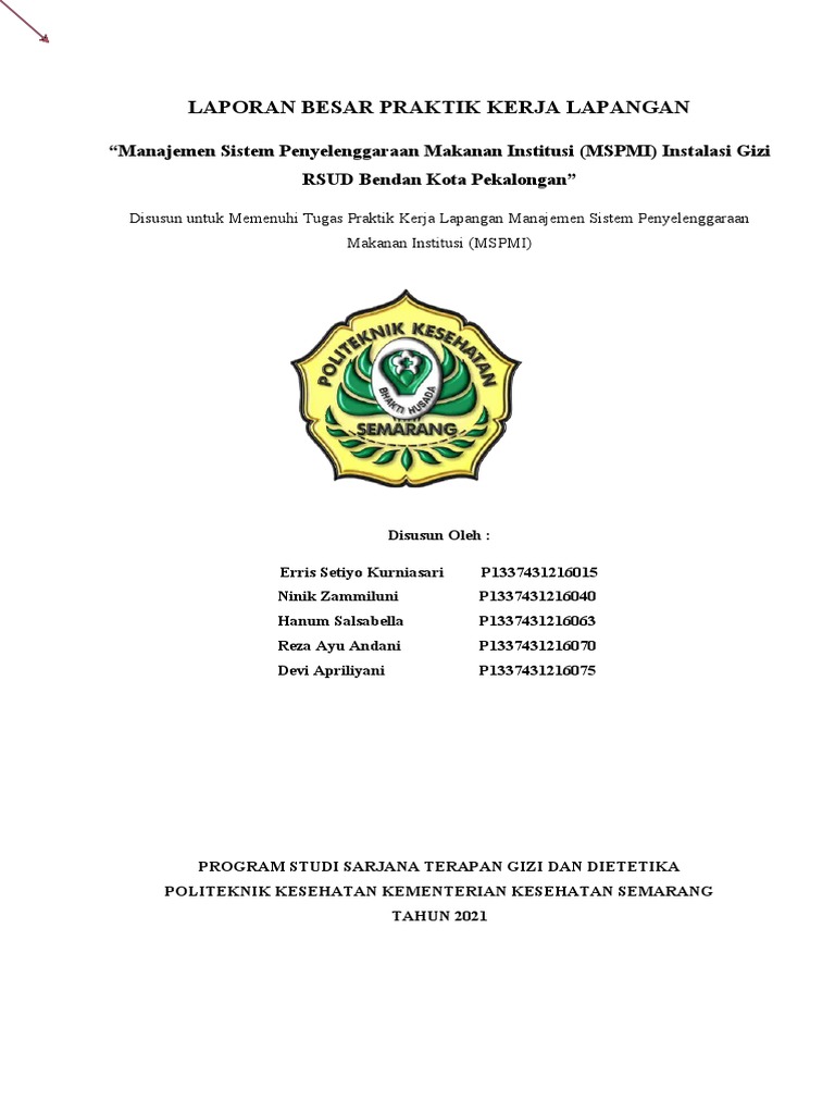 Laporan Besar Fix Bismillah | PDF