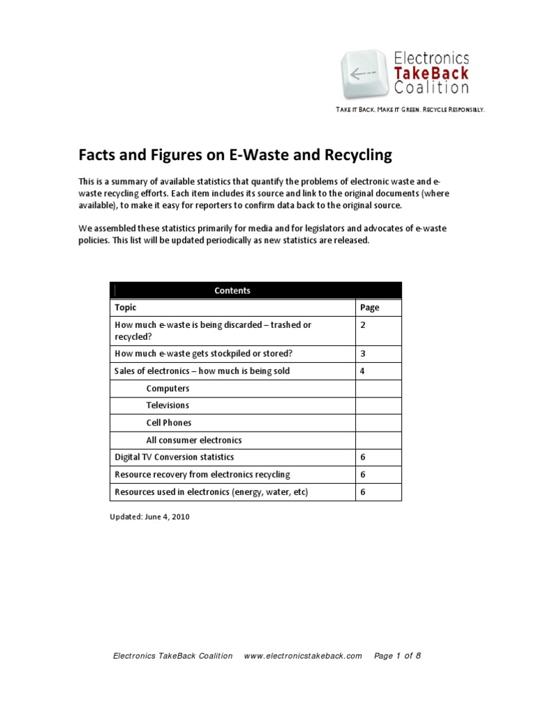 Facts and Figures | PDF