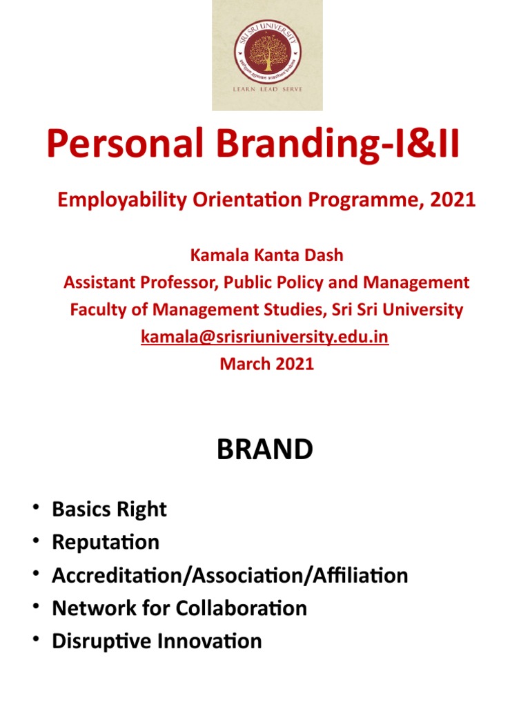 Personal Branding Strategies for Success | PDF | Social Media | Popular ...