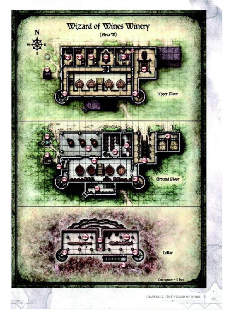 Wizard of Wines Map | PDF