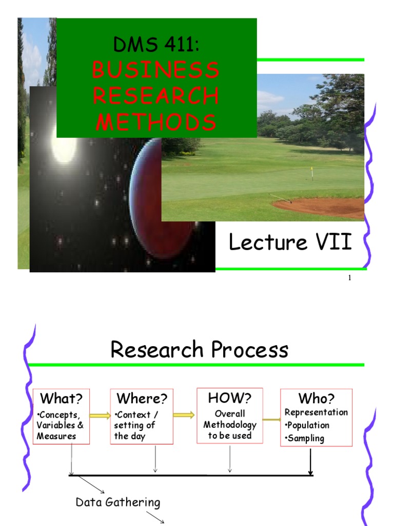 Lecture 7 - Data Collection & Measurement | PDF | Level Of Measurement ...